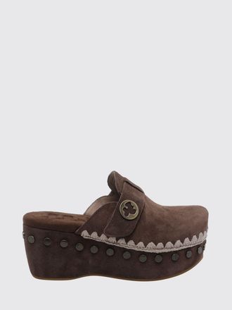 Mou Chaussures Compens&eacute;es Femme couleur Marron