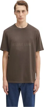 Helmut Lang Homme, Tops, Brun, Taille: S T-Chemises