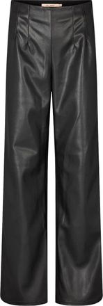 Rue de Femme RUE de Femme - Pantalon en cuir - Femme - Pantalons - Noir - Taille: 36 FR