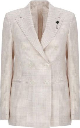 Lardini Femme, Vestes, Rose, Taille: 38 FR Veste crois&eacute;e