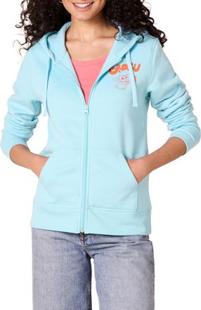 Amazon Essentials Disney | Marvel | Star Wars | Princess Damen Fleece-Kapuzenpulli mit durchgehendem Reißverschluss (in Übergröße erhältlich), Star Wars Grogu, XXL