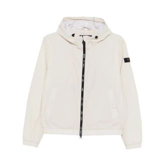 Peuterey Kapuzenjacke mit Rei&szlig;verschluss - - Jackets - Damen - Wei&szlig; - M