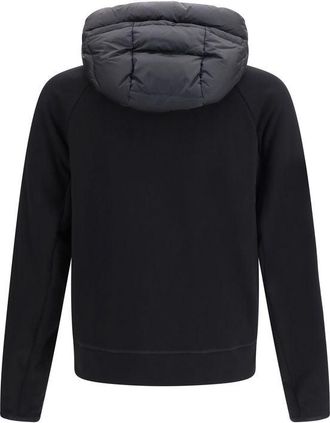 Moncler Polartec Insulated Zip-Up Down Jacket - Black