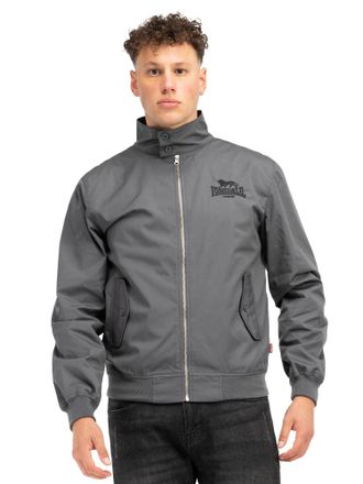 Lonsdale Herren Jacke schmale Passform Acton Anthracite/Black XXXL