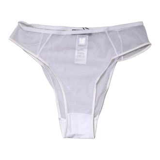 Dolce & Gabbana Femme, Sous-v&ecirc;tements, Blanc, Taille: 38 FR Culotte Haute