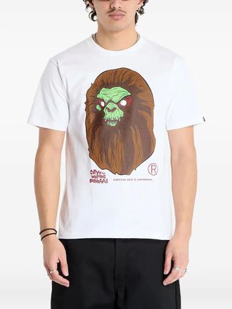 A Bathing Ape t-shirt à imprimé graphique - Blanc