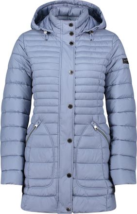 Betty Barclay Damen Steppjacke mit Abnehmbarer Kapuze 40, Country Blue