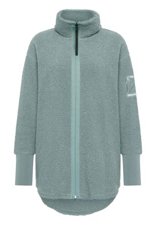 Didriksons 1913 Sally Teddy Jacke - Damen Sherpa-Midlayer - Schwedisches Design - Blau