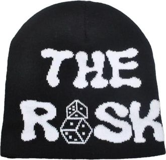 Generic Bonnet Femme Hiver Bonnet Femme Chapeau Femme Hiver Confortable Classique - Hip Hop Unisexe Broderie Lettres, Cache-Oreilles Chaud, Style Streetwear P