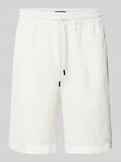 Strellson Regular Fit Shorts aus Lyocell-Leinen-Mix Modell Kaji