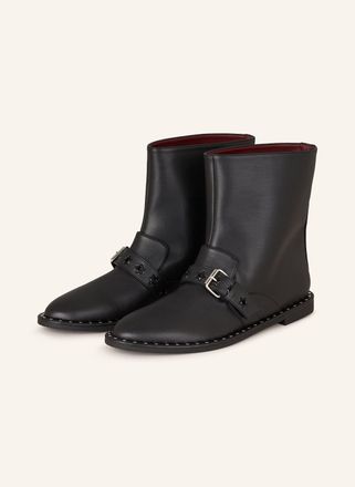 Stella McCartney Biker Boots Falabella schwarz