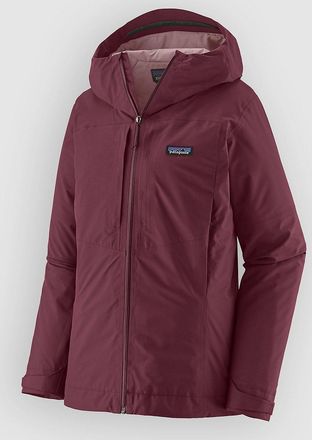 Patagonia Insulated Boulder Fork Rain Jacke berry fig