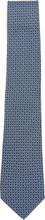 Ferragamo Homme, Accessoires, Bleu, Taille: ONE Size Cravate