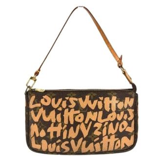 Louis Vuitton Pre-owned Monogram Graffiti Mini Pochette - Femme - Pre-owned - Brun - Taille: ONE Size