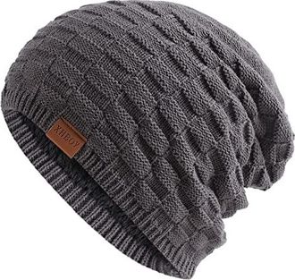 Generic Chapeau tricot&eacute; en laine chaude faite &agrave; la main pour femme - Coupe-vent - Pour lhiver, GY1., Taille unique