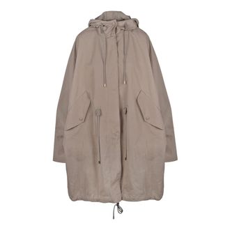 Semicouture Femme, Manteaux, Beige, Taille: 38 FR Parka Honoria