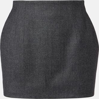 Wardrobe.NYC Minirock aus Wolle