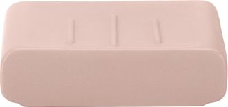 Kleine Wolke 5066413853 Seifenschale Cubic, Accessoires, pastellrose, Ma&szlig;e ca. 8,5 x 11,1 x 2,9 cm
