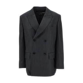 Junya Watanabe Zweireihiger Blazer - - Jackets - Damen - Grau - S