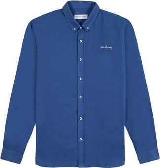 Maison Labiche Chemise Malesherbes en coton et lin