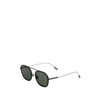 Ermenegildo Zegna Homme, Accessoires, Gris, Taille: 51 MM Lunettes de soleil aviateur