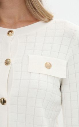 Passioni Cardigan mit aufgesetzten Taschen