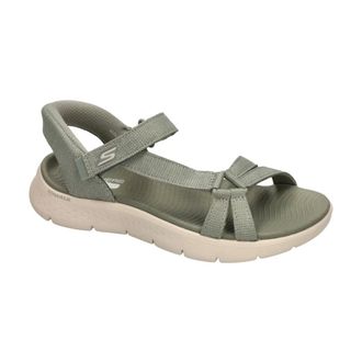 Skechers Femme, Sport, Vert, Taille: 39 EU Go Walk Flex Sandal - Illuminate