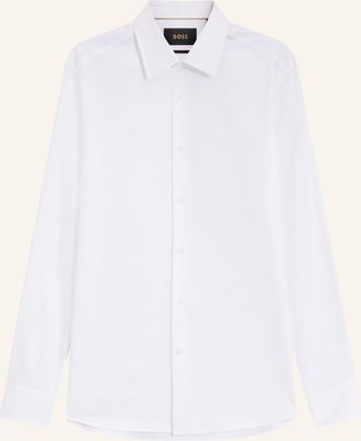 HUGO BOSS Hemd L-Hays-Kent-c1-243 Slim Fit weiss