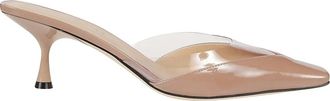 Sergio Rossi Loafer - Sabot Grazie Sergio Nude - Gr. 37 (EU) - in Beige - f&uuml;r Damen