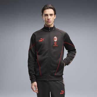 Puma AC Milan KING Anthem Jacke Herren, Kleidung, Grau, XXL