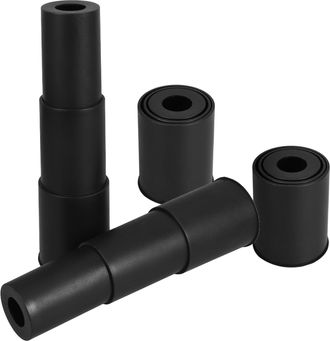 PartyKindom FONDOTIN 4 St&uuml;ck Gasdruckfeder Schutzkappen 10cm aus Kunststoff f&uuml;r B&uuml;rost&uuml;hle und Gaming St&uuml;hle rutschfest DREI St&uuml;ck B&uuml;rostuhlzubeh&ouml;r zur Verl&auml;ngeru