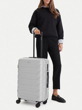 Gino Rossi Mittlerer Koffer GINO ROSSI CEO-GIN-M-003-05-SILVER Silberfarben