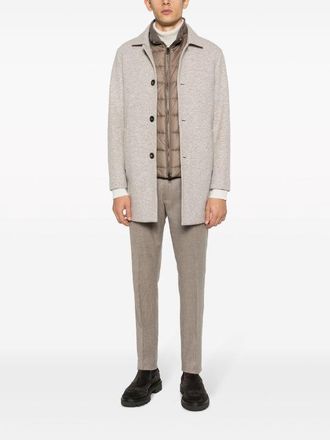 Manzoni24 Mens Padded Sleeveless Gilet Aw23 M
