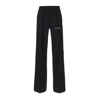 Palm Angels Classic Logo Loose Track Pants - - Trousers - Damen - Schwarzk - XS