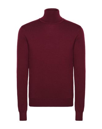 8 by YOOX MERINO WOOL ESSENTIAL ROLL-NECK SWEATER