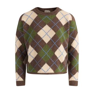 Max Mara Tricot Long - Femme - Pulls - Vert - Taille: 38 FR