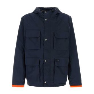 Fay Navy Blue Windbreaker Jacket - - Jackets - Herren - Blau - M