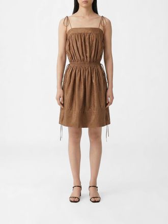 Saint Laurent Robe SAINT LAURENT Femme couleur Caf&eacute;