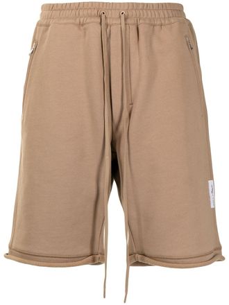 3.1 Phillip Lim short de jogging &agrave; lien de resserrage - Tons neutres