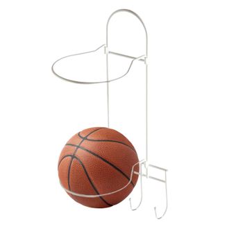 Generic Basketball-Halterung, Wandhalterung, Basketballhalter, Wandmontage, 2-lagiges Ballregal - Organizer f&uuml;r Sportausr&uuml;stung aus Stahl ohne Lagerregal