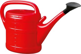 Kova&T 1X Gießkanne 10L ROT + 1x KÜHLSCHRANKMAGNET! Blumenkanne Kunststoff für groß & klein, Garten & Zimmerpflanzen Gießkannen Gieskanne Gieskannen Giesskan