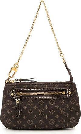 Louis Vuitton mini sac à main monogrammé Pochette Accessoires (2011) - Marron
