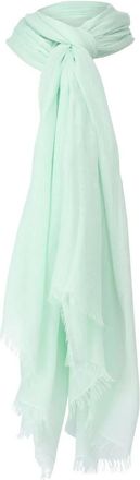Faliero Sarti T&uuml;cher & Schals - Tuch Tobia mit Seide - Gr. unisize - in Gr&uuml;n - f&uuml;r Damen