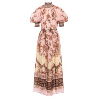 Zimmermann Femme, Robes, Multicolore, Taille: 40 FR Maxi Robes