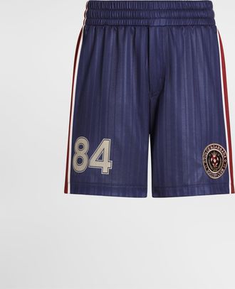 Dolce & Gabbana Bermudashorts Aus Gestreiftem Jersey - Mann Hosen Und Shorts Mehrfarbig 48