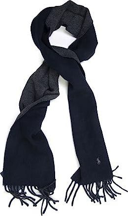 Ralph Lauren &Eacute;charpes Homme Bleu &Eacute;charpe &agrave; franges UNI, bleu, taille unique