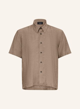 IM BRIAN Im Brian Kurzarm-Hemd Comfort Fit beige