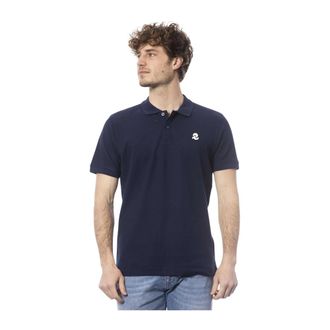 Invicta Piquet Logo T-Shirt - - Tops - Herren - Blau - S