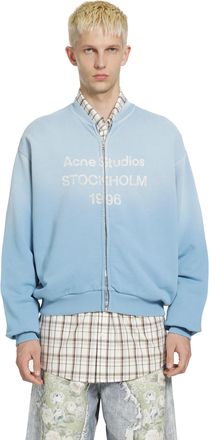 Acne Studios Washed Zip-Up Cardigan