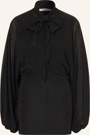 Dorothee Schumacher Dorothee Schumacher Schluppenbluse Soft Shimmer Mit Glitzergarn schwarz
